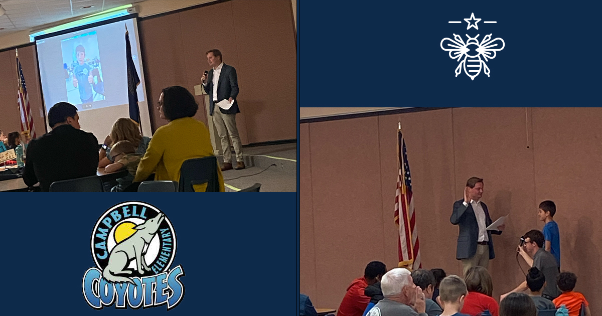 I swear! Councilmember Weber joins Campbell CLC to inaugurate student ...